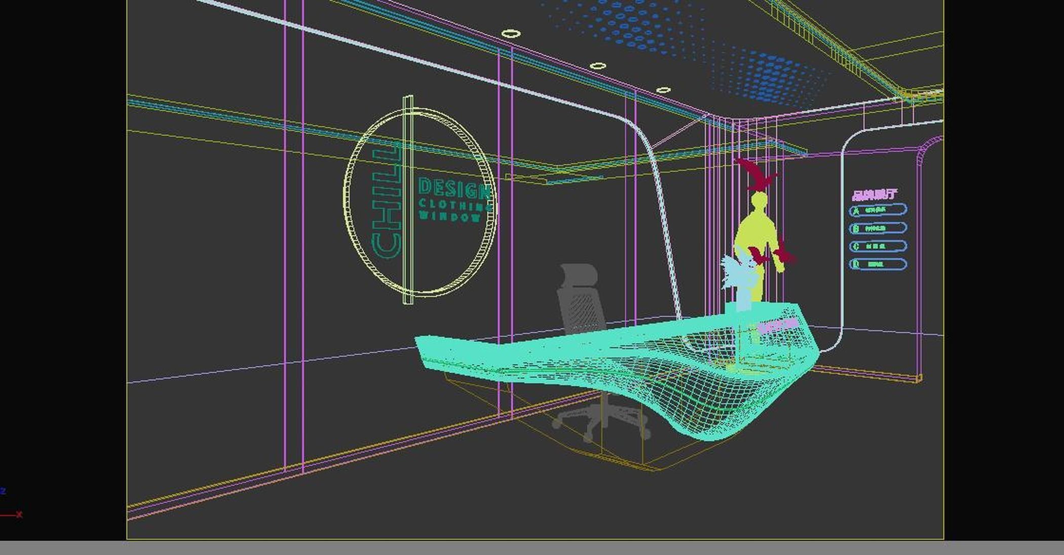 Front Modern Office Company 3D model | CGTrader