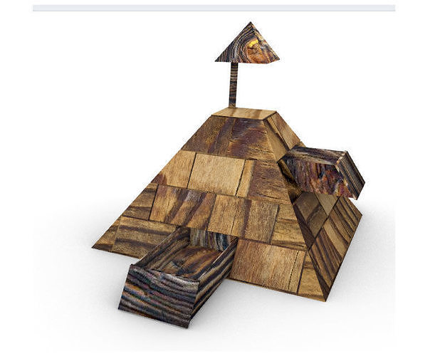PYRAMID JEWELRY BOX 3D model | CGTrader