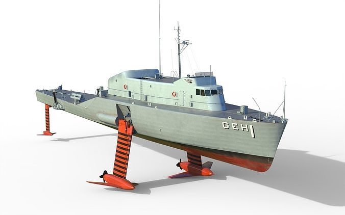 Military Hydrofoil Boat