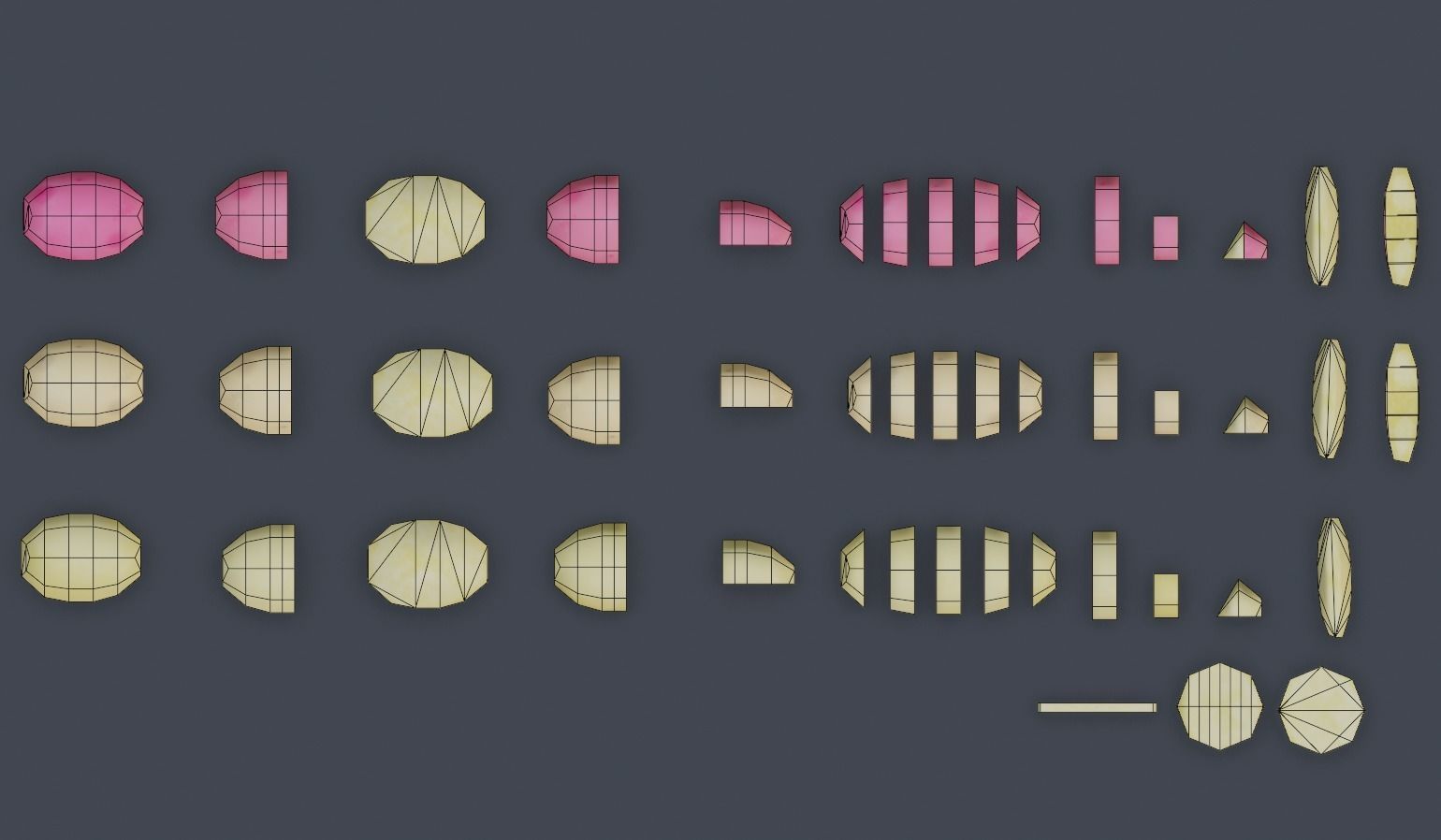 3D model Potato growing and cooking set VR / AR / low-poly | CGTrader