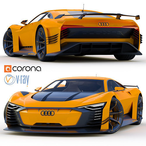 Audi Vision GT Custom 3D model | CGTrader