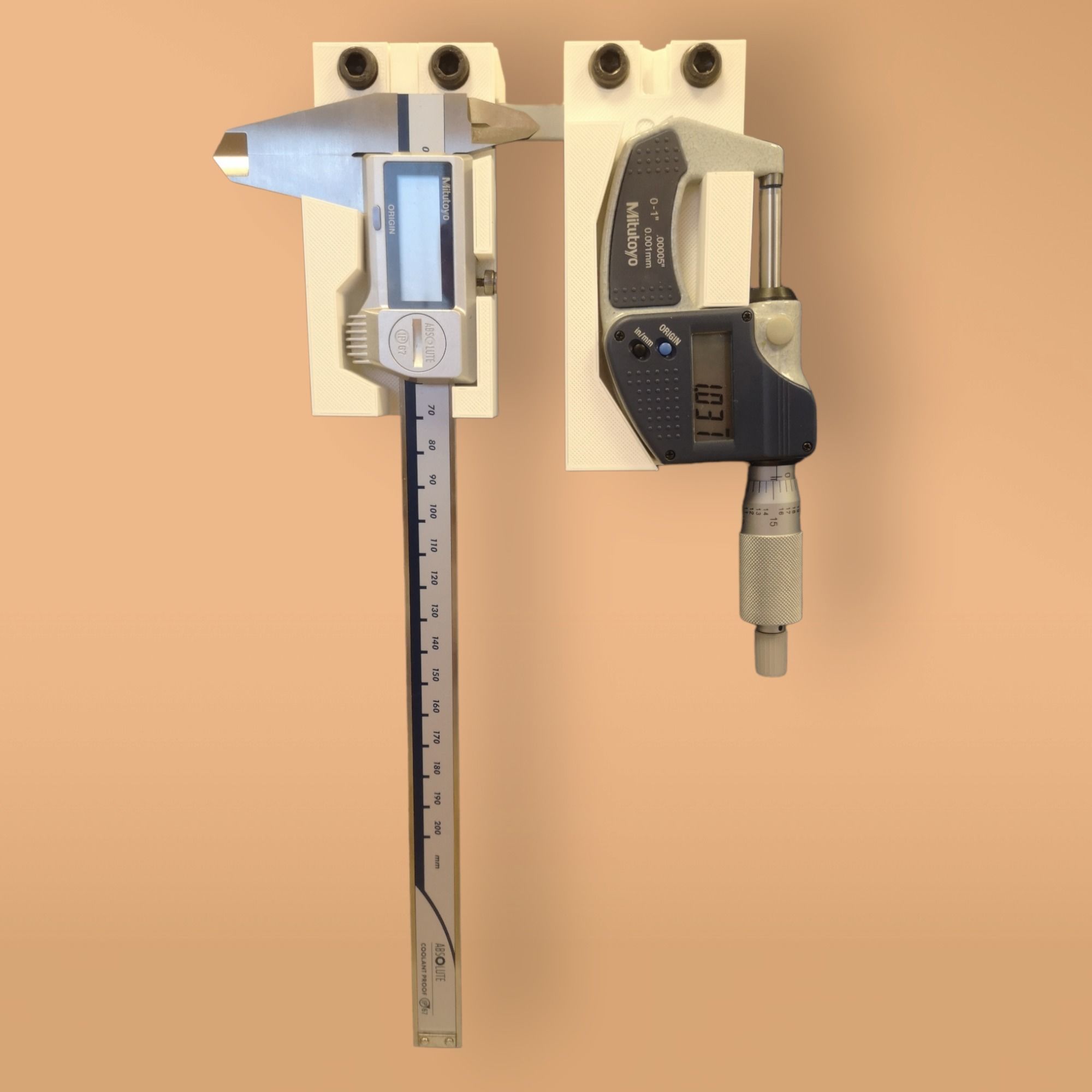 MITUTOYO MICROMETER WORK DESK HOLDER free 3D model 3D printable | CGTrader