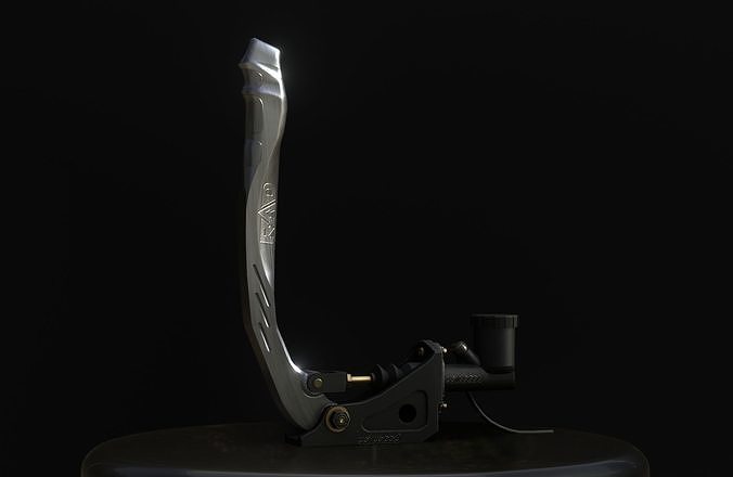 3D model RAD Industries x Wilwood Handbrake - Game Ready - Textured VR ...