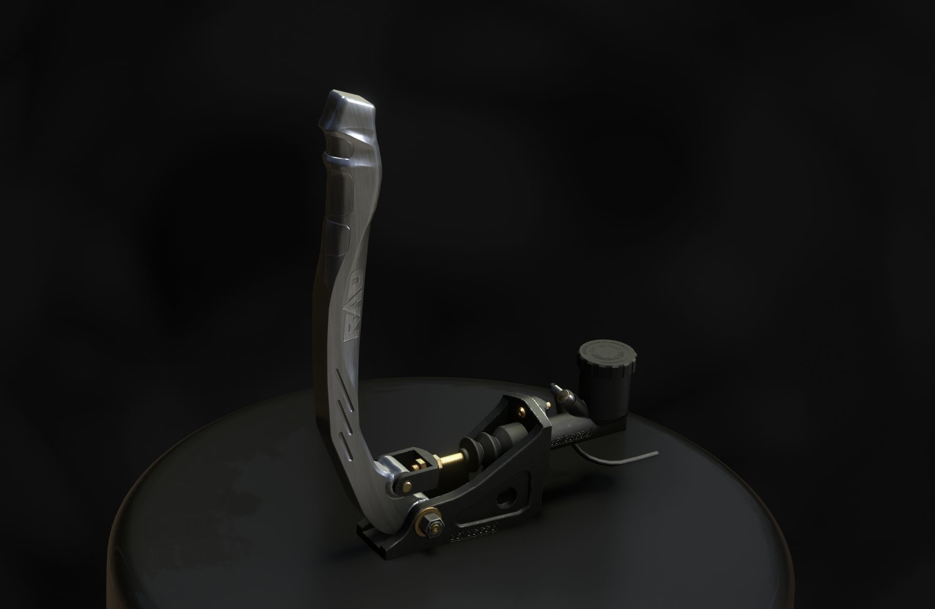 3D model RAD Industries x Wilwood Handbrake - Game Ready - Textured VR ...
