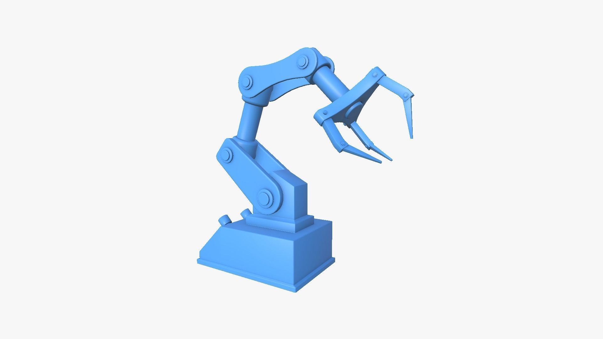 3D model Robotic Hand A09 Destroyed - Machinery Industrial Design VR ...
