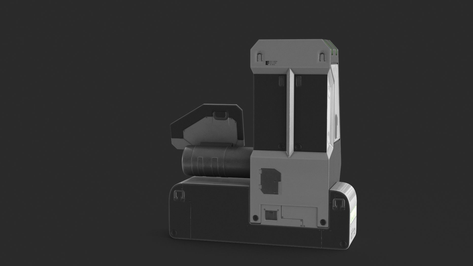 3D model Sci Fi Scanner Display v3 VR / AR / low-poly | CGTrader