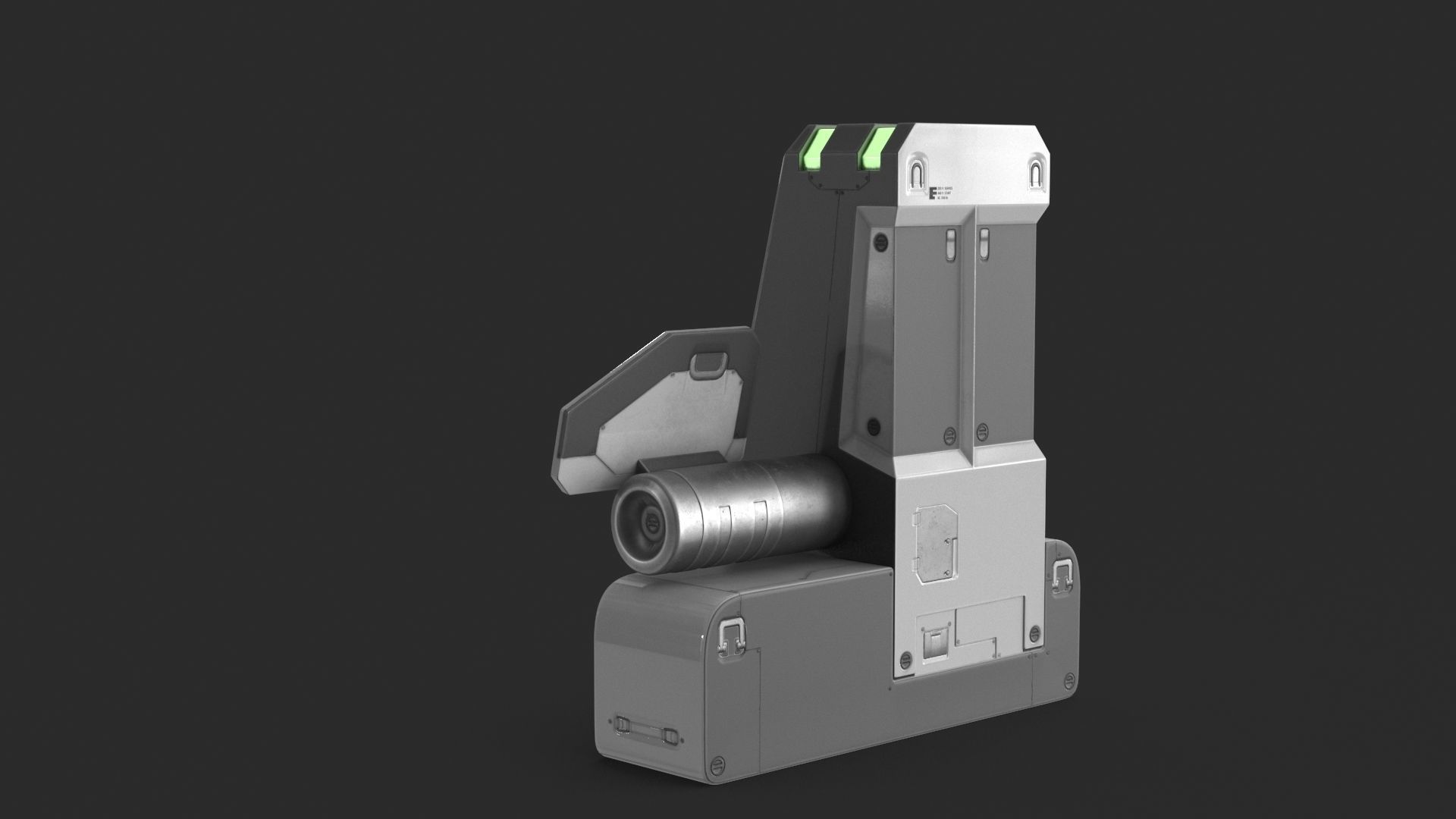 3D model Sci Fi Scanner Display v3 VR / AR / low-poly | CGTrader
