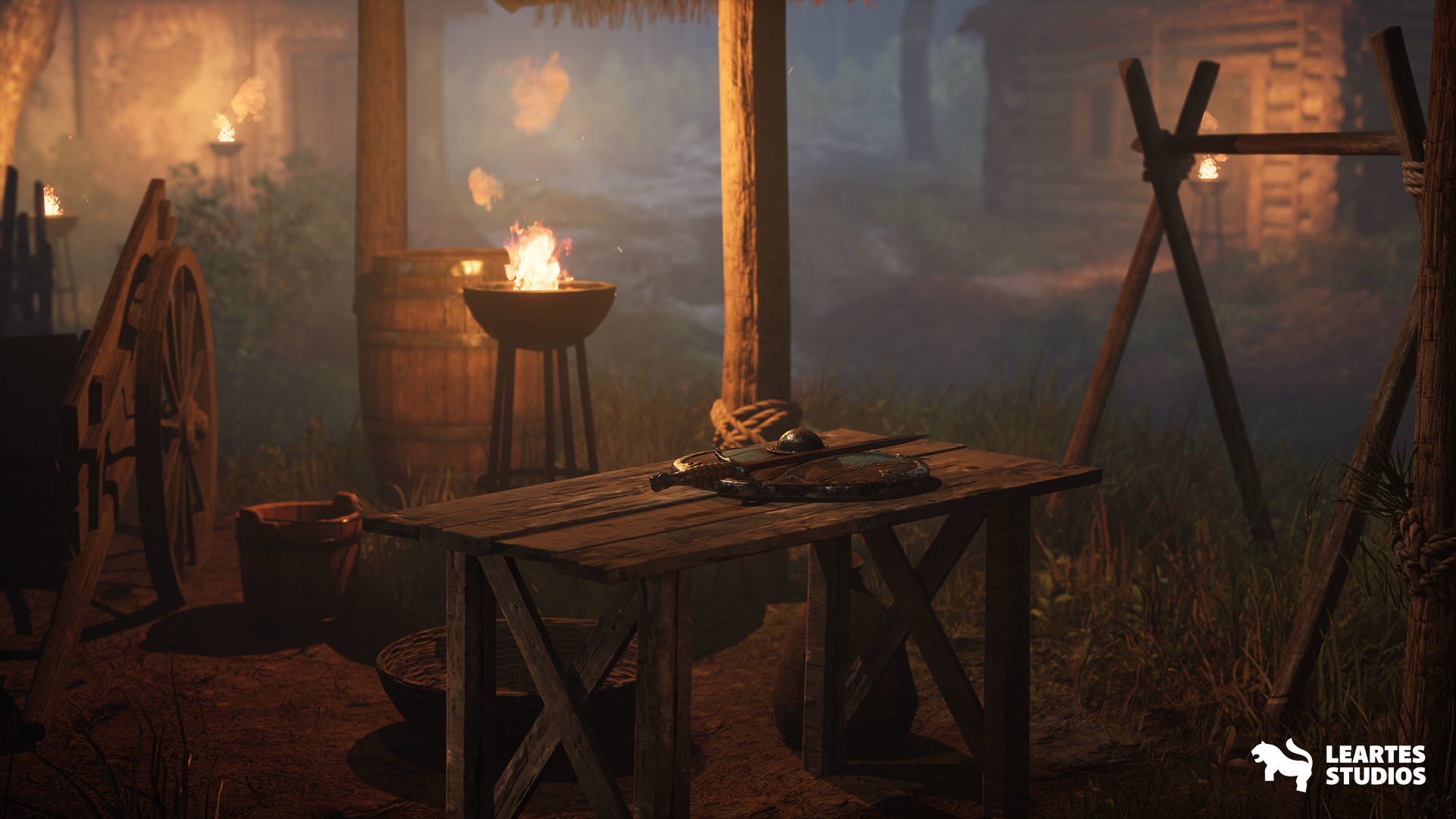 3D model Bandit Valley Village VR / AR / low-poly | CGTrader