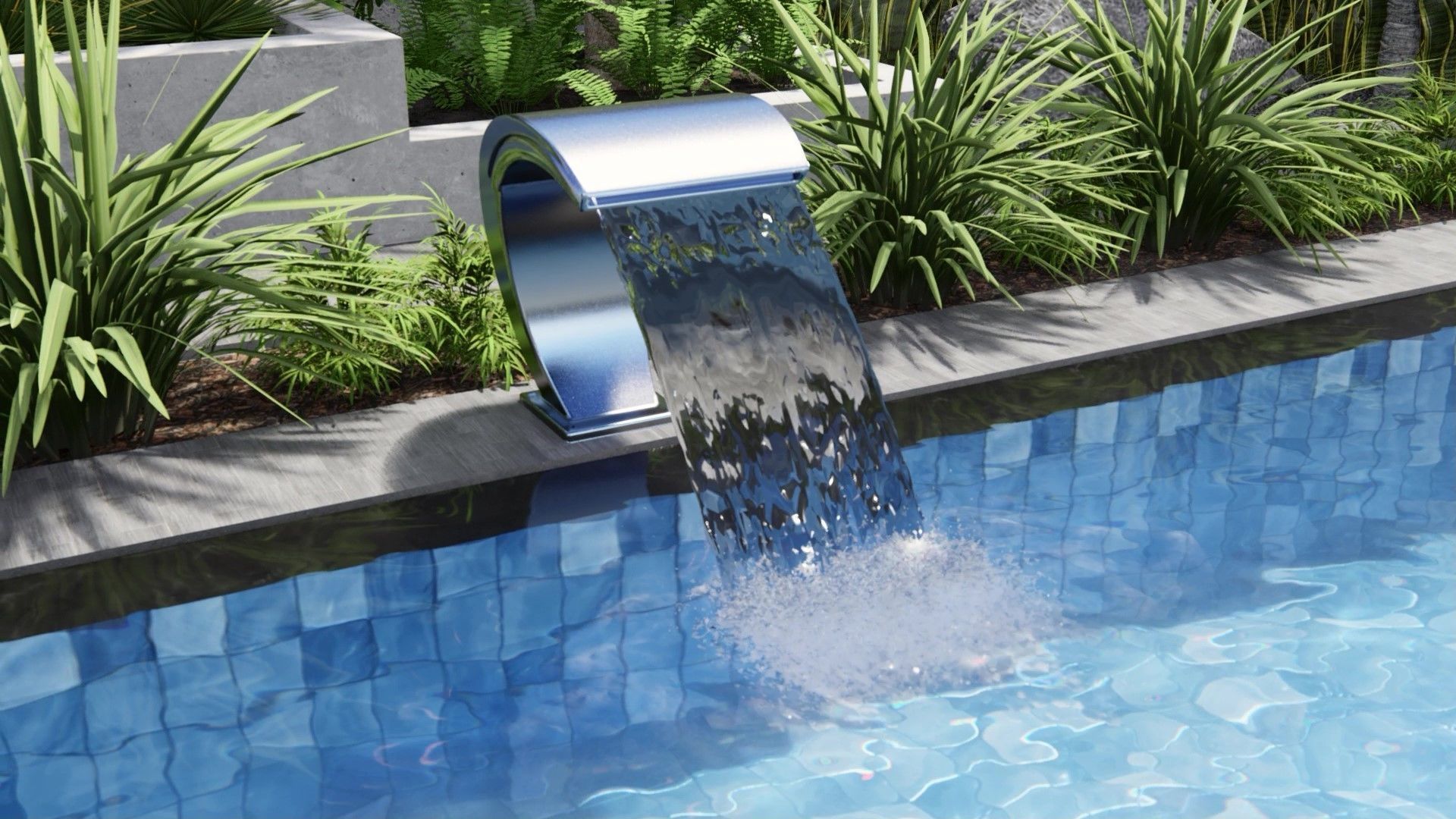 3D model KEVIN cobra console lumion fountain VR / AR / low-poly | CGTrader