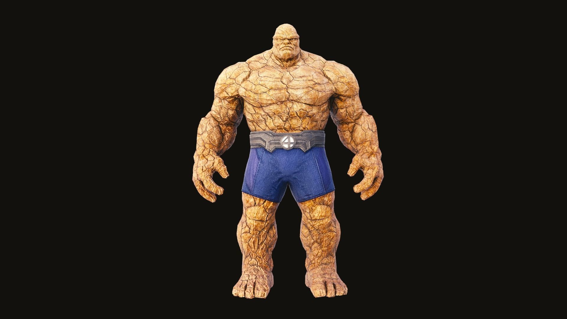 The Thing 3d model 3D model rigged | CGTrader
