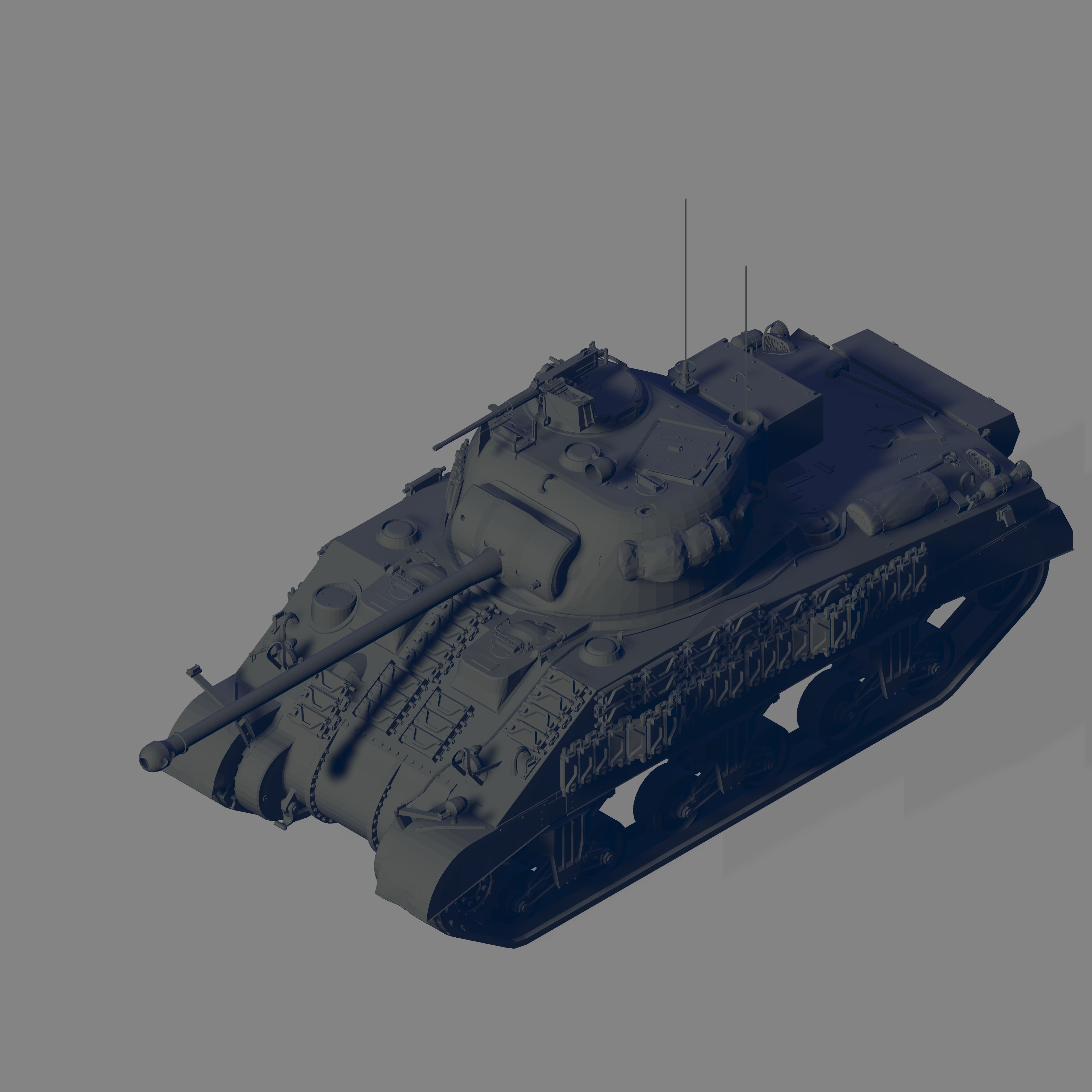 Sherman Firefly 3D model | CGTrader