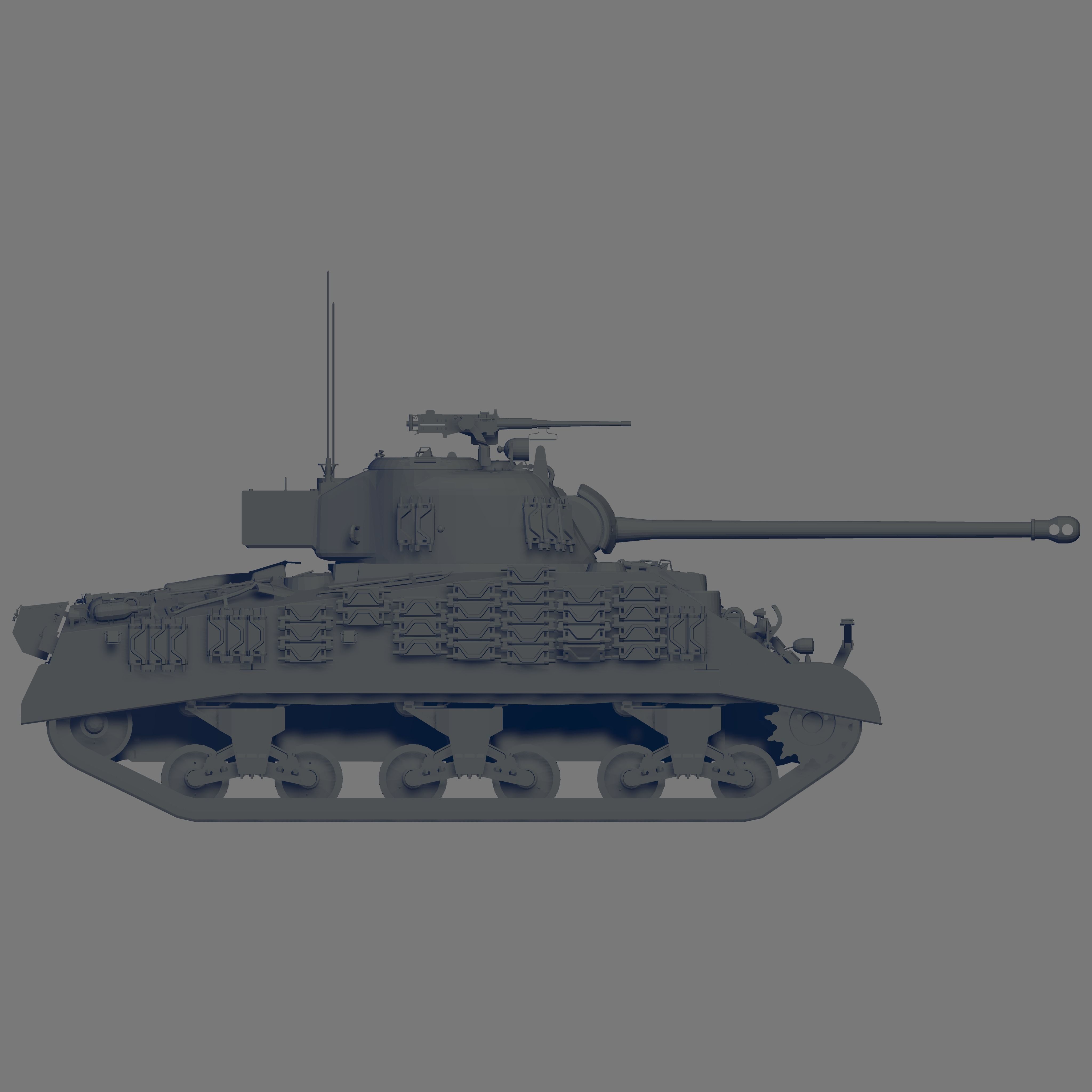 Sherman Firefly 3D model | CGTrader