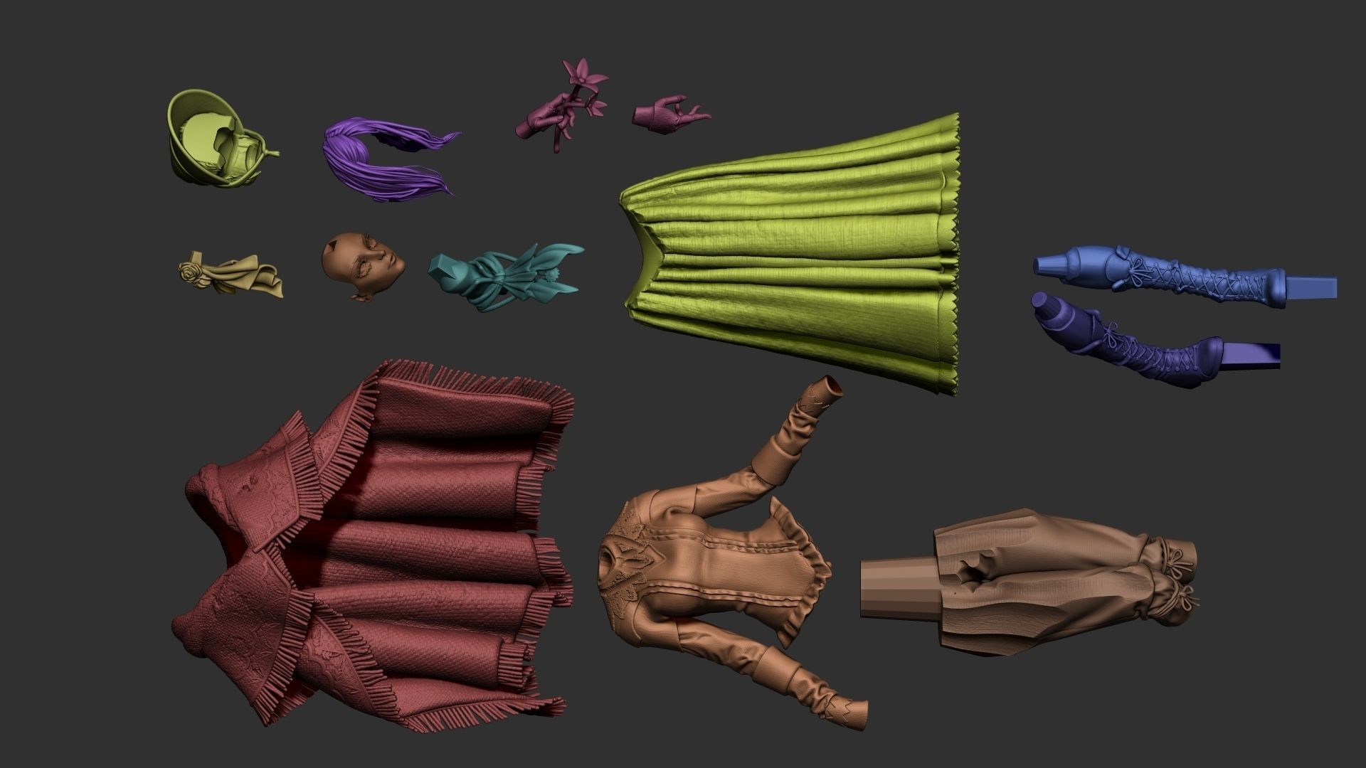 Bloodborne Doll 3D model 3D printable | CGTrader