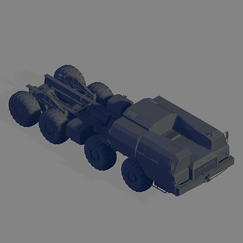 Truck E-7310 3D model | CGTrader