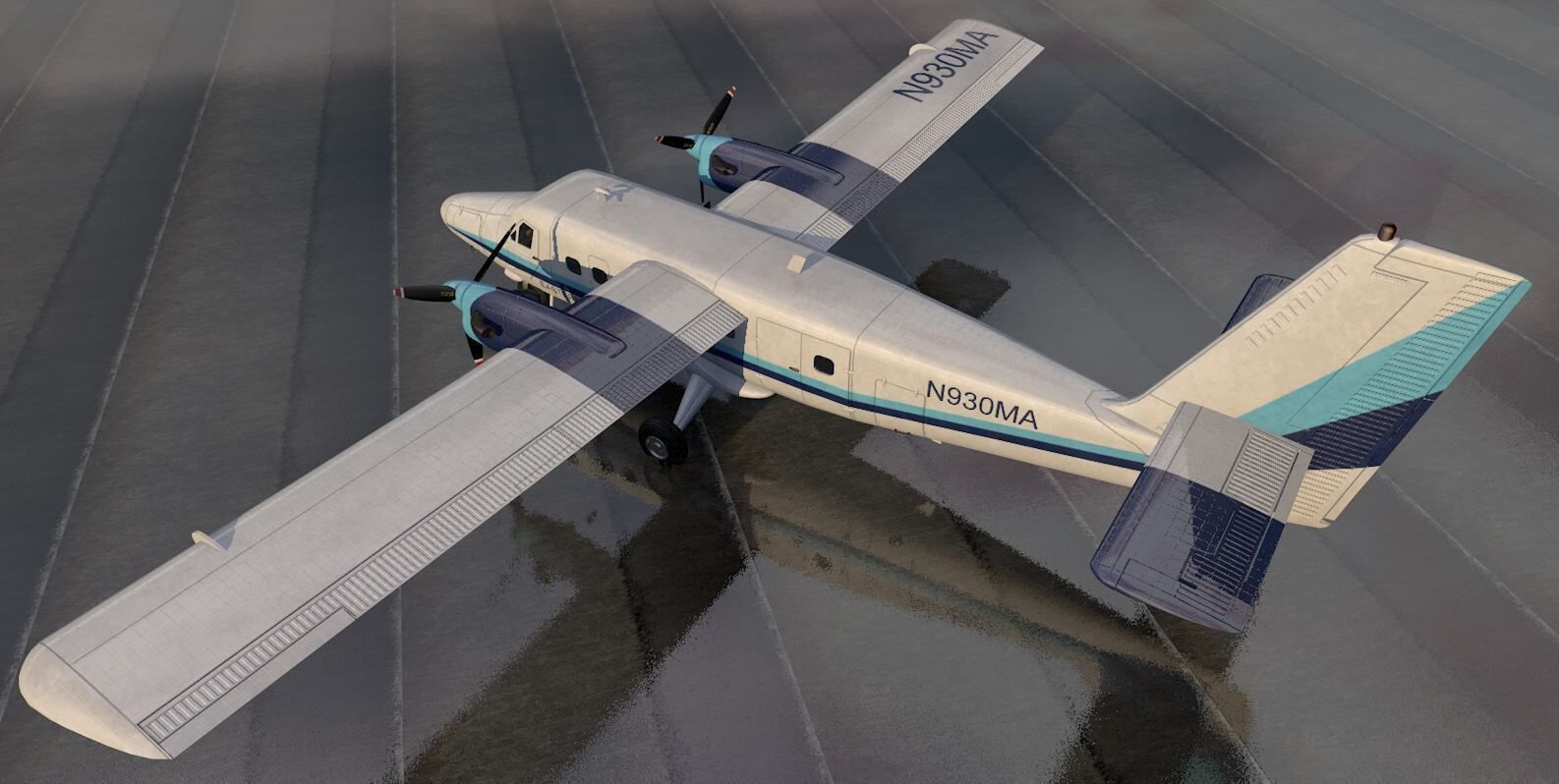 De Havilland Canada DHC-6 Twin Otter 3D model | CGTrader