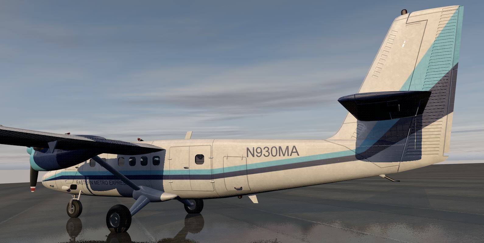 De Havilland Canada DHC-6 Twin Otter 3D model | CGTrader