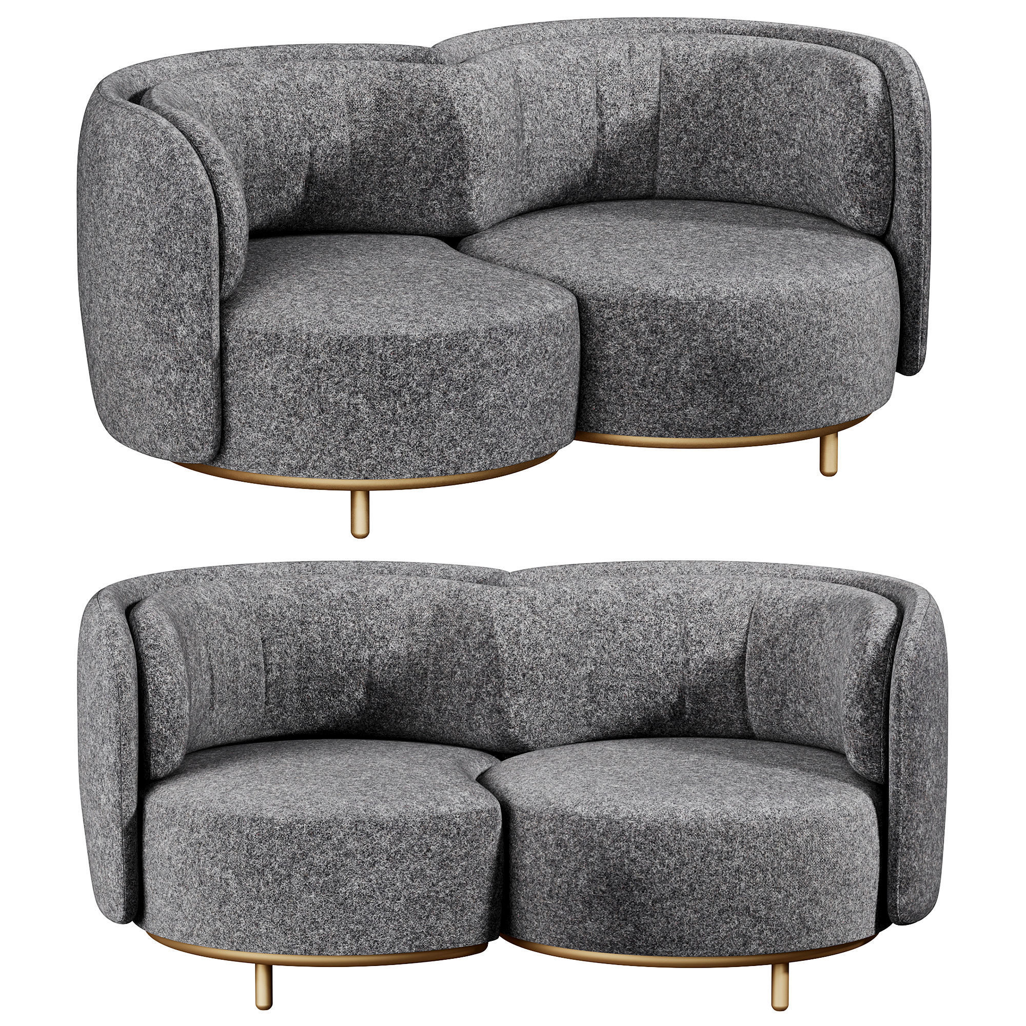 Wave Sofa by Natuzzi 3D model | CGTrader