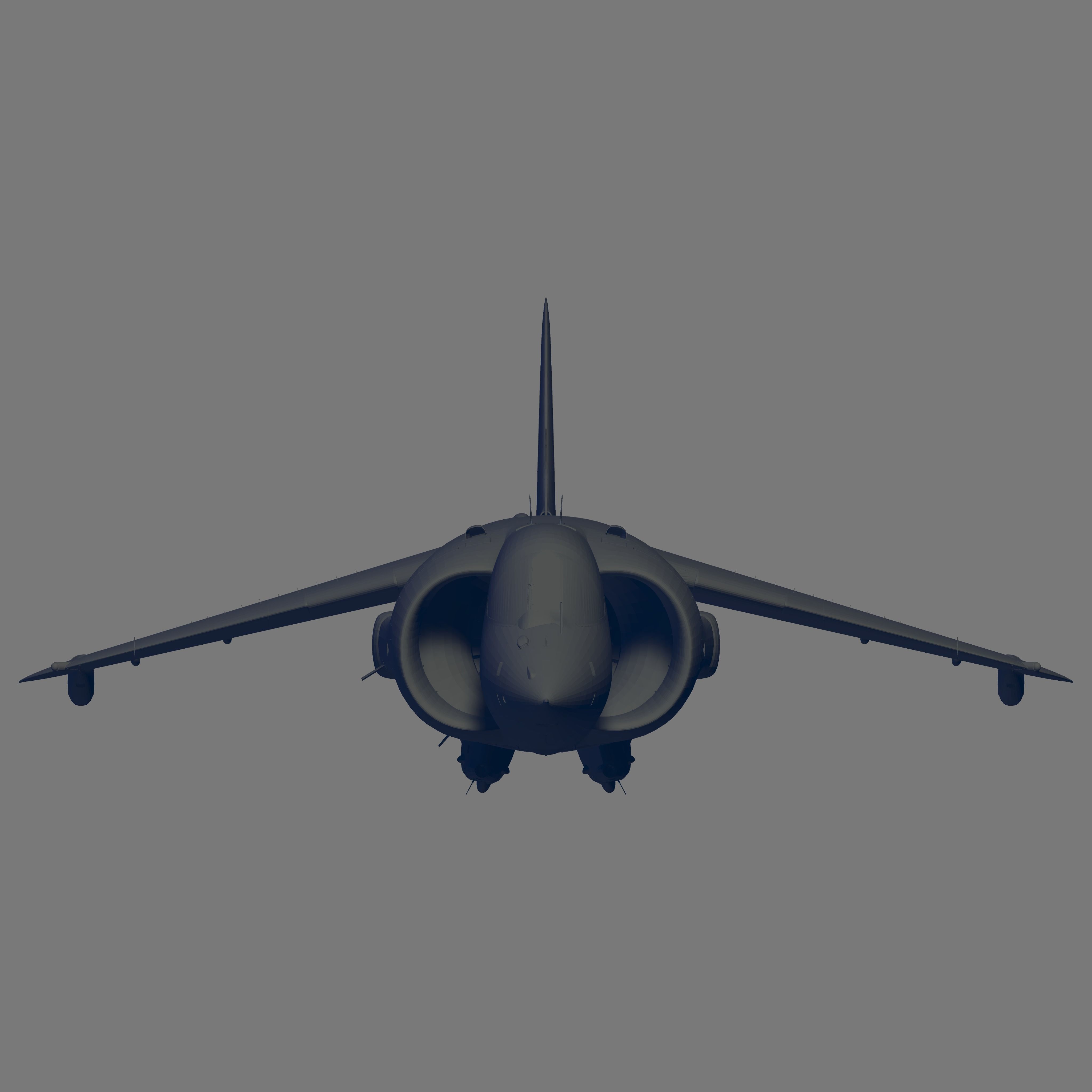 AV-8C Harrier 3D model | CGTrader