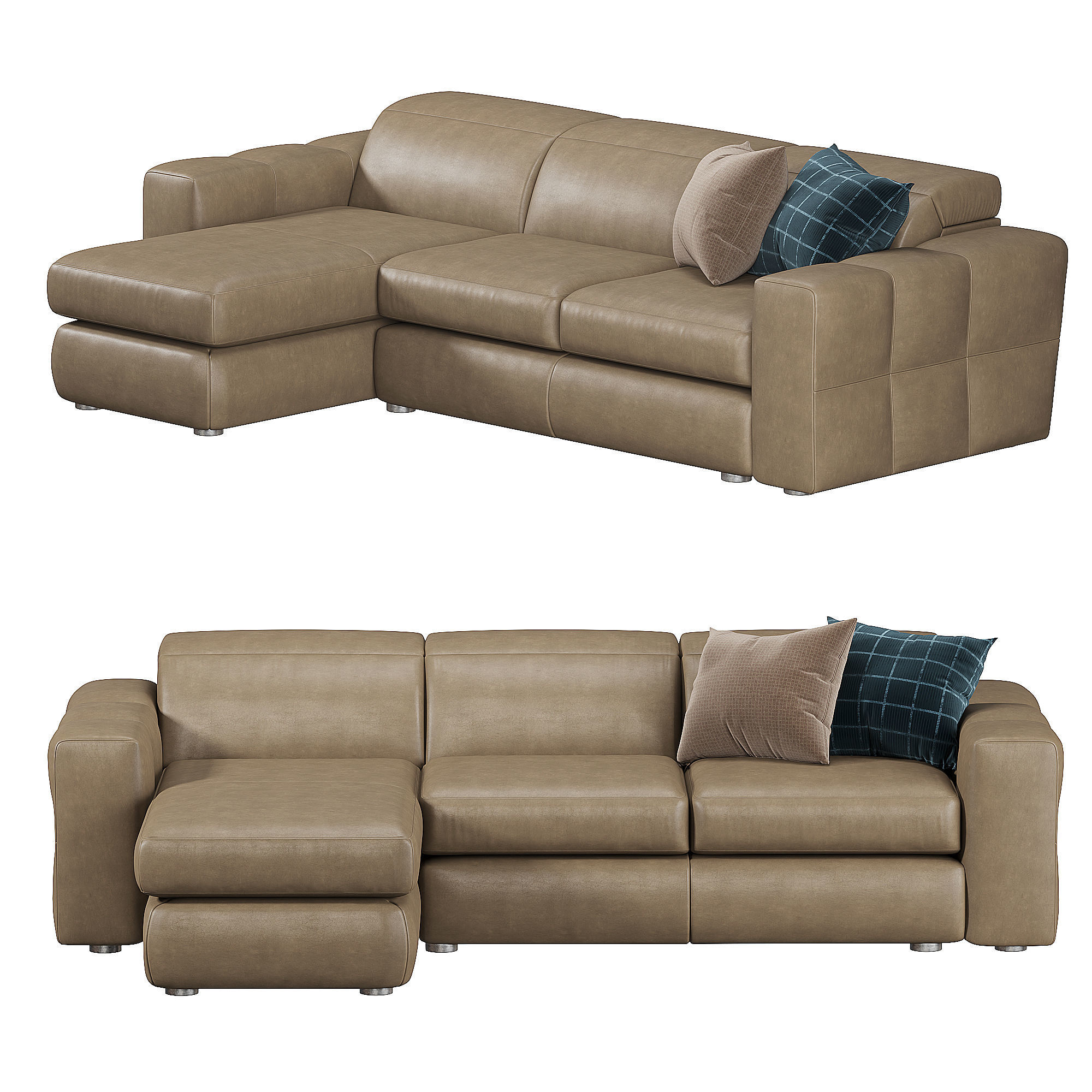 Brio Sofa by Natuzzi 3D model | CGTrader