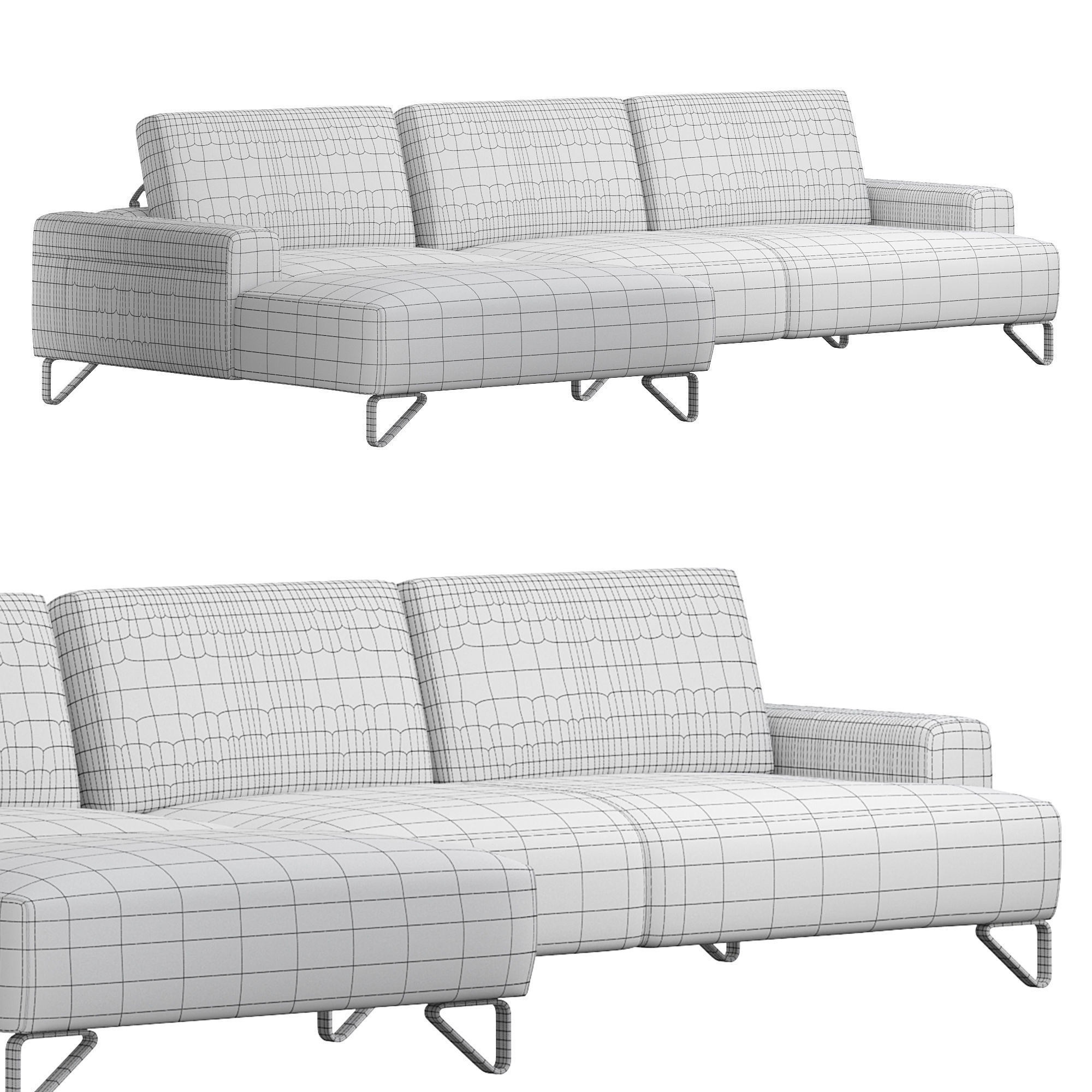 Fly sofa by Natuzzi 3D model | CGTrader