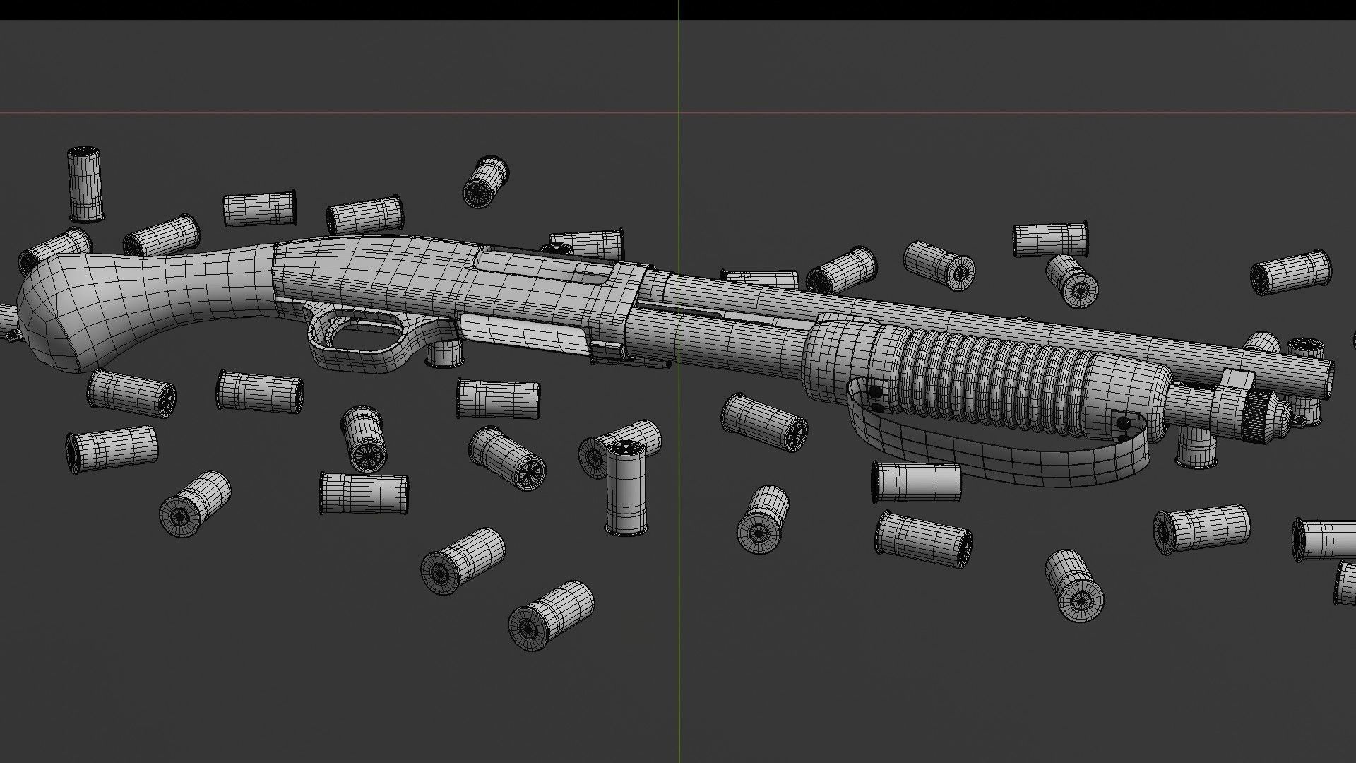3D model Shotgun Mossberg 590 VR / AR / low-poly | CGTrader