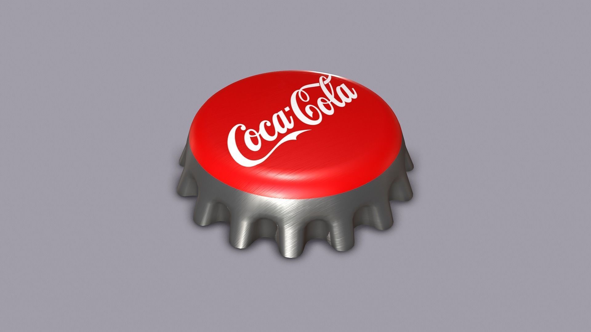 3D model Coca Cola Bottle Cap VR / AR / low-poly | CGTrader