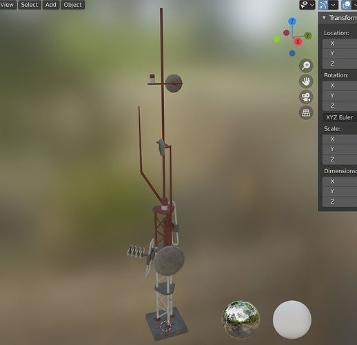 3D model antenna VR / AR / low-poly | CGTrader