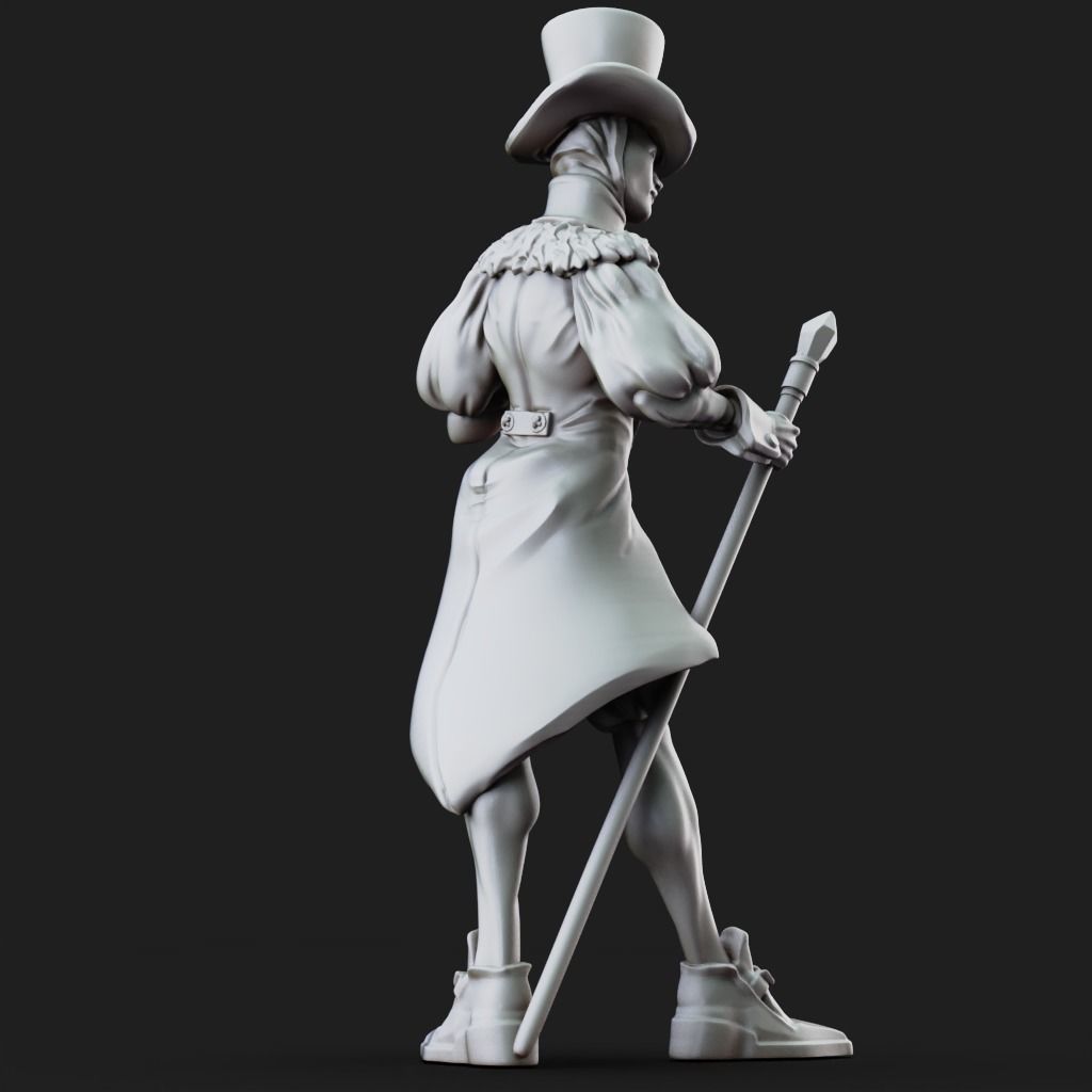 Male Dancer - 3D Printable TTRPG - PRESUPPORTED - 32mm Scale 3D model ...