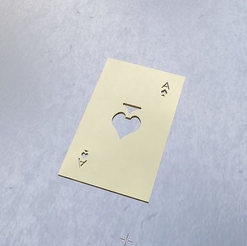 Solitare Card free 3D model 3D printable | CGTrader