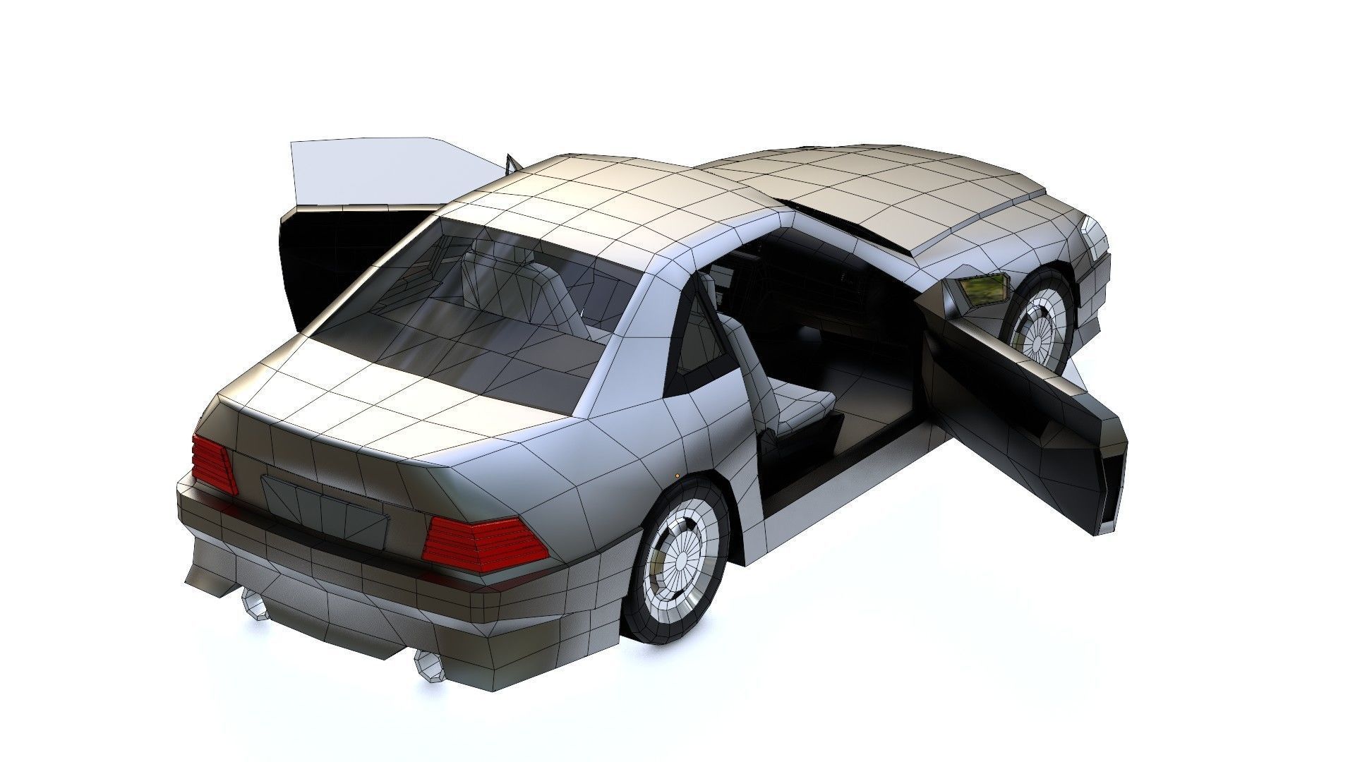 3D model Car model VR / AR / low-poly | CGTrader