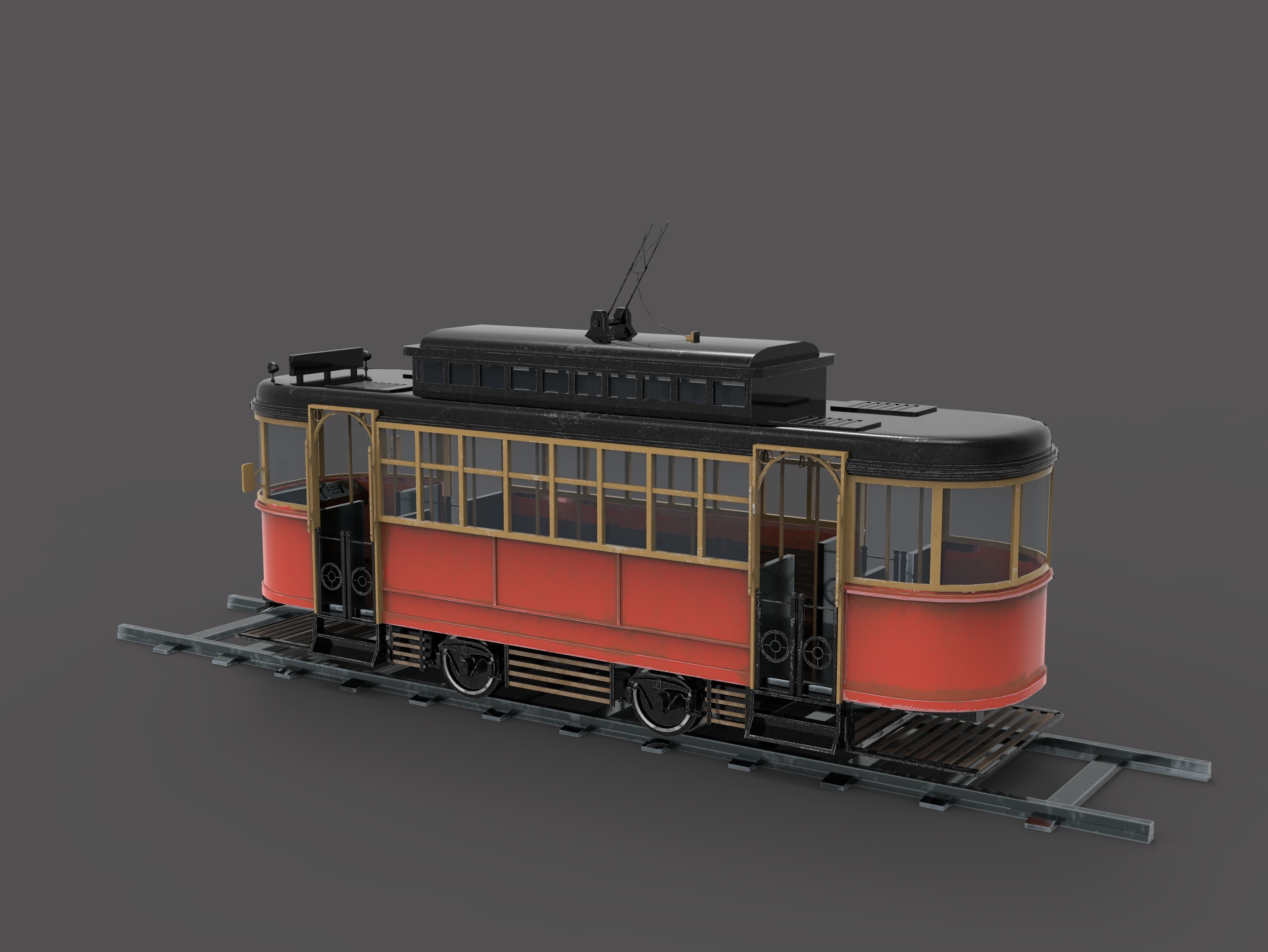 Cable car 3D model | CGTrader