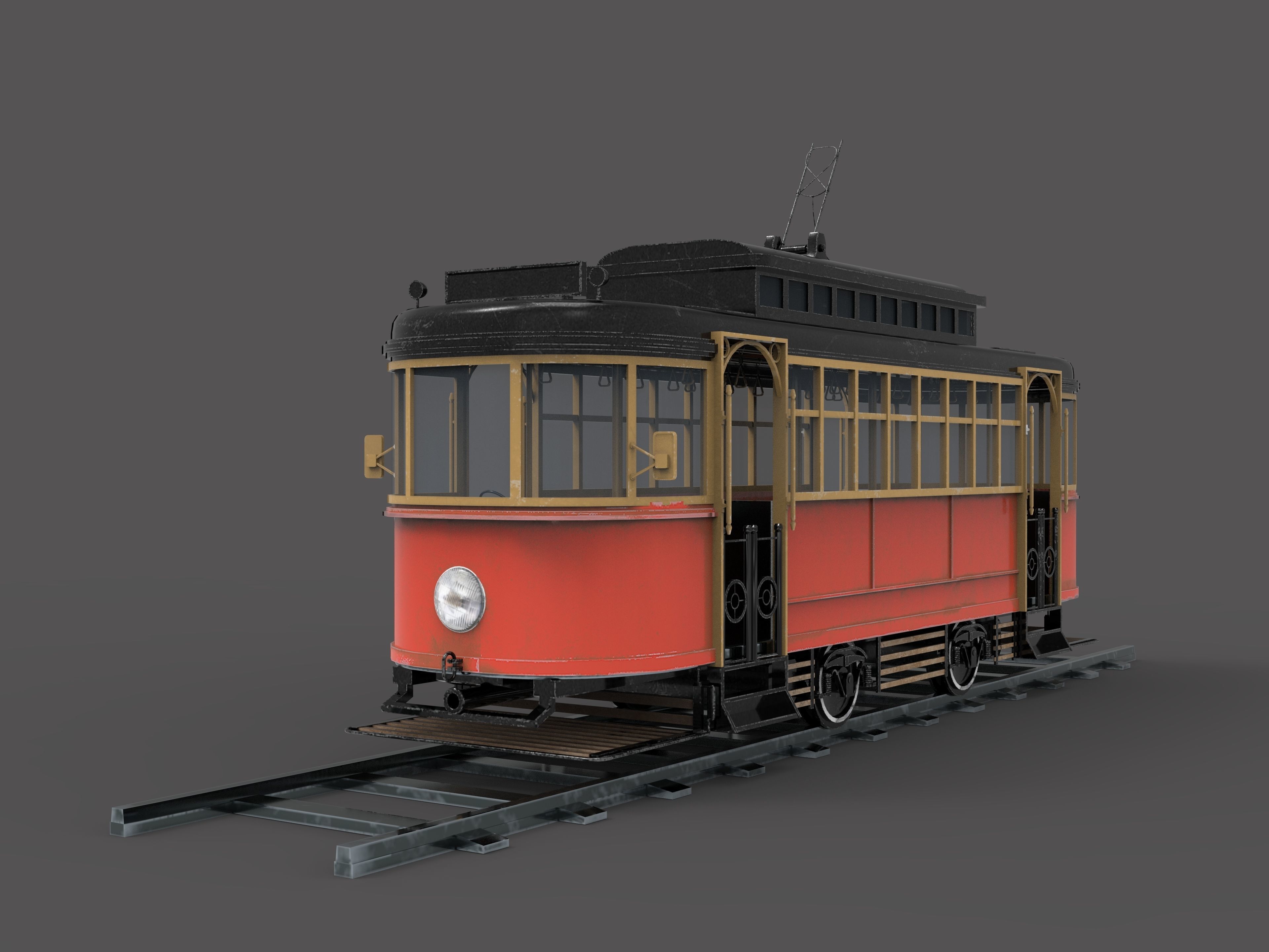 Cable car 3D model | CGTrader
