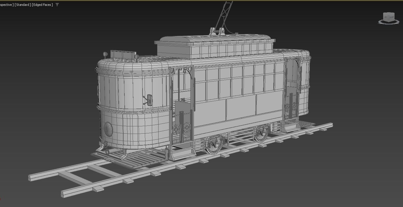 Cable car 3D model | CGTrader