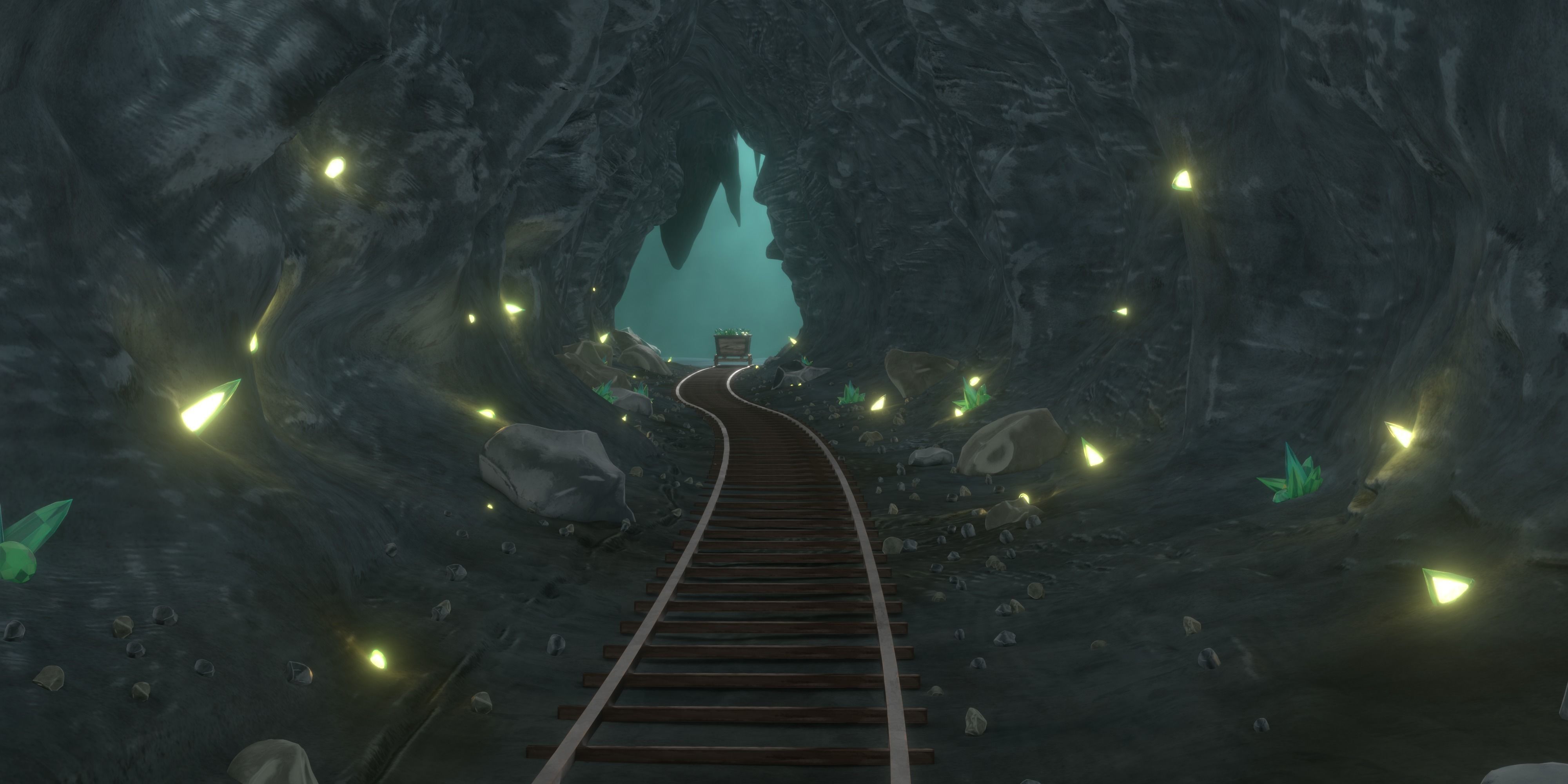 3D model Stylized Cave for Anime and Cartoons VR / AR / low-poly | CGTrader