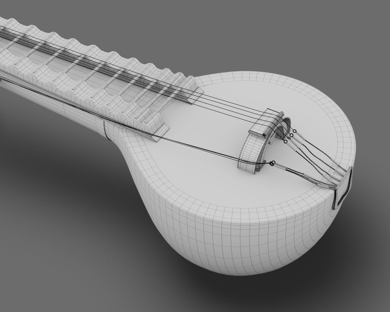 Veena Music Instrument 3D model | CGTrader