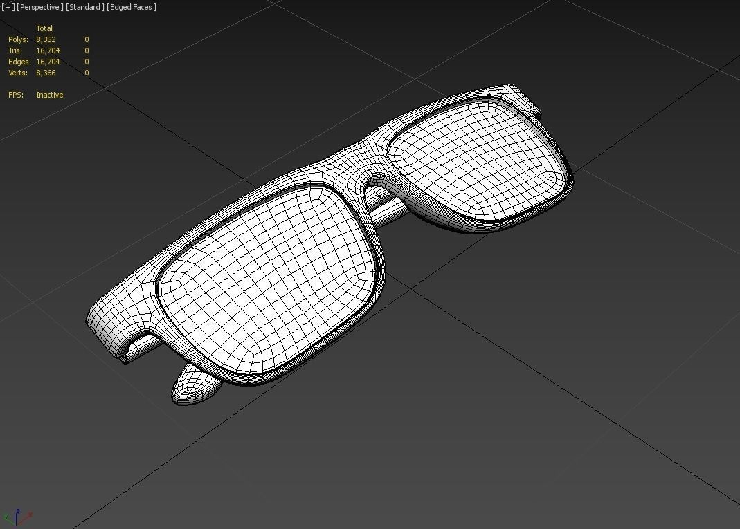 3D model Eyeglasses M02 VR / AR / low-poly | CGTrader