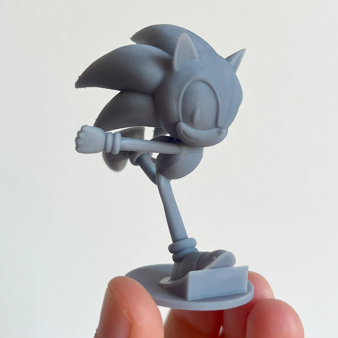 Sonic the Hedgehog 3D model 3D printable | CGTrader