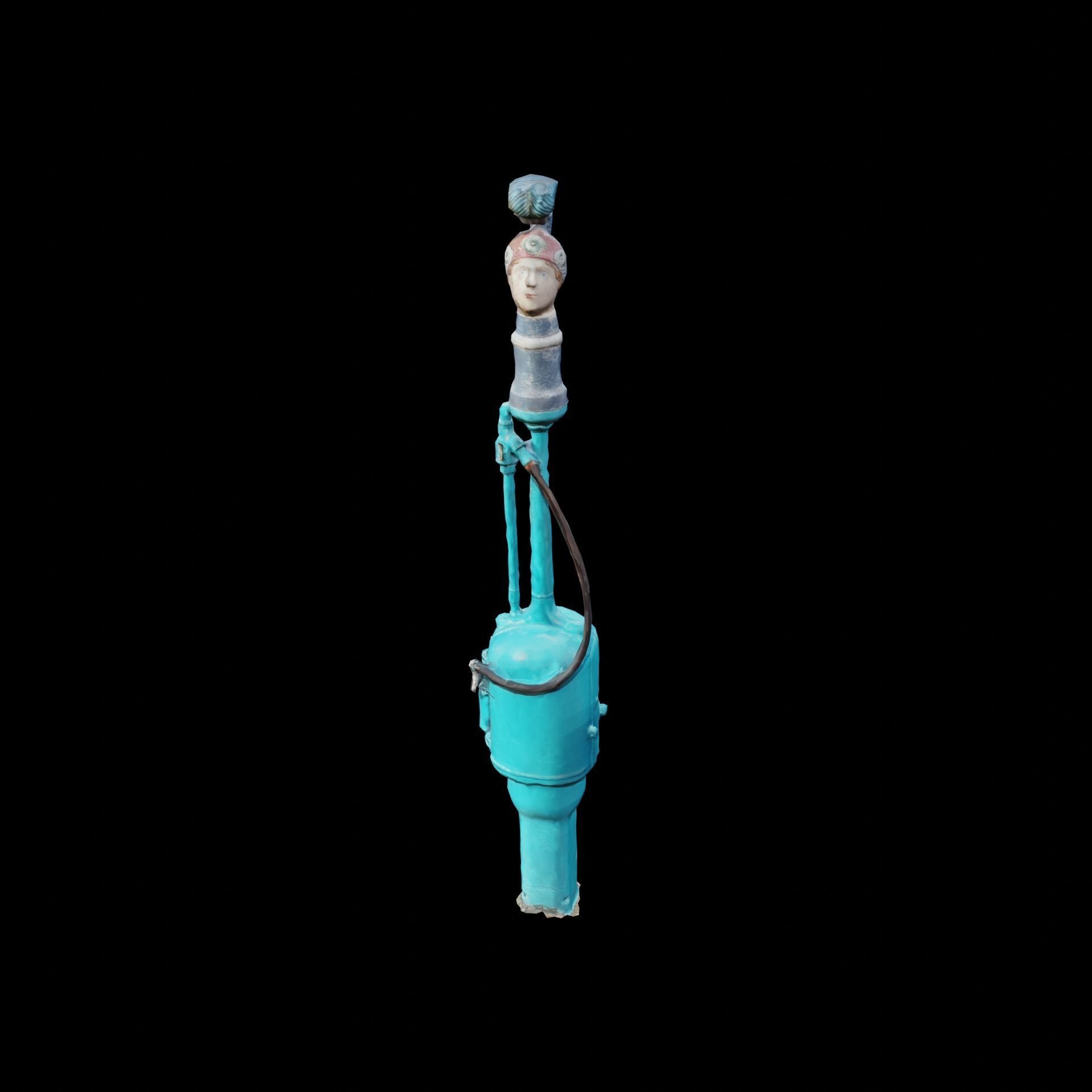 Fancy fuel pump 3D scan 3D model | CGTrader