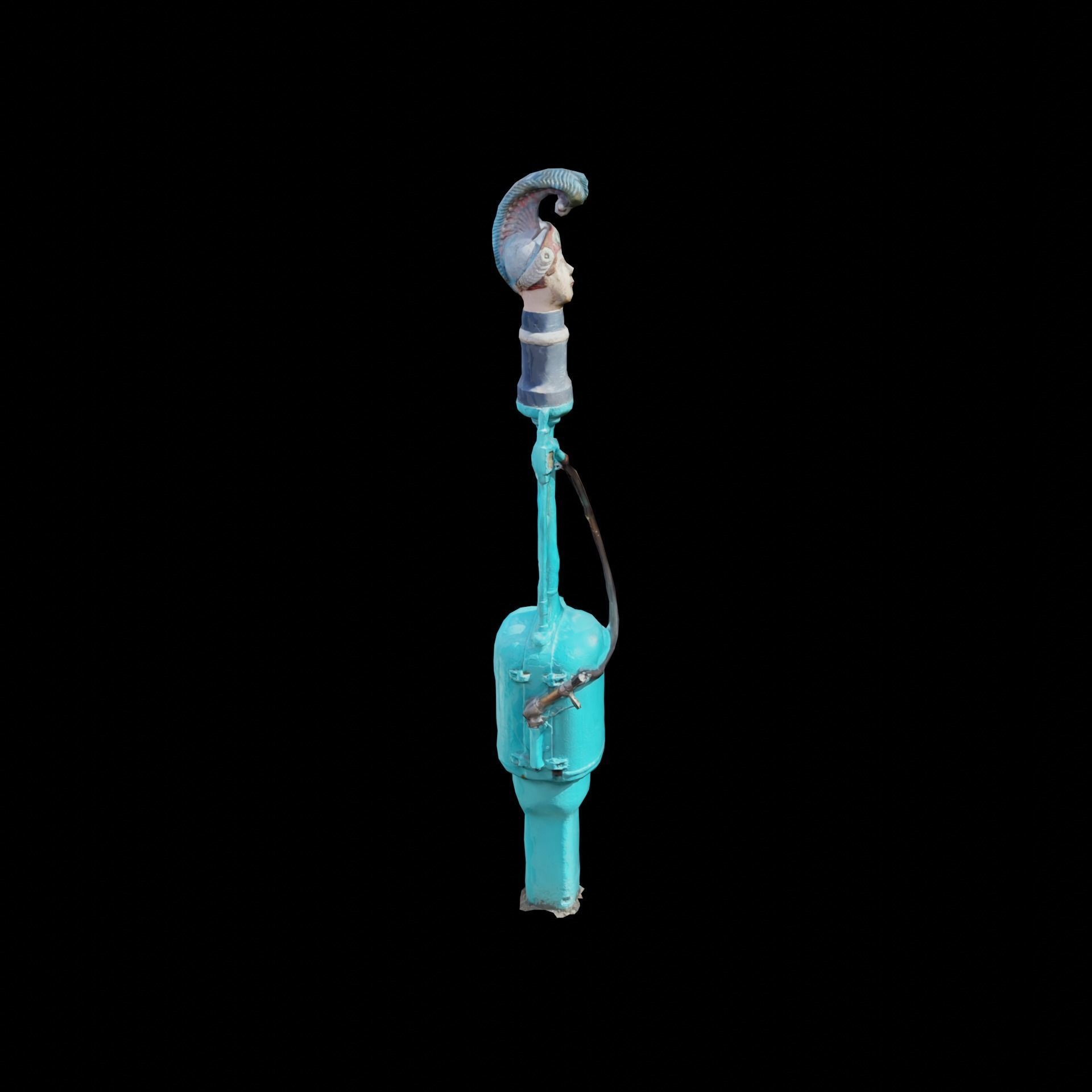 Fancy fuel pump 3D scan 3D model | CGTrader