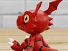 guilmon chibi digimon tamers 3D model 3D printable | CGTrader