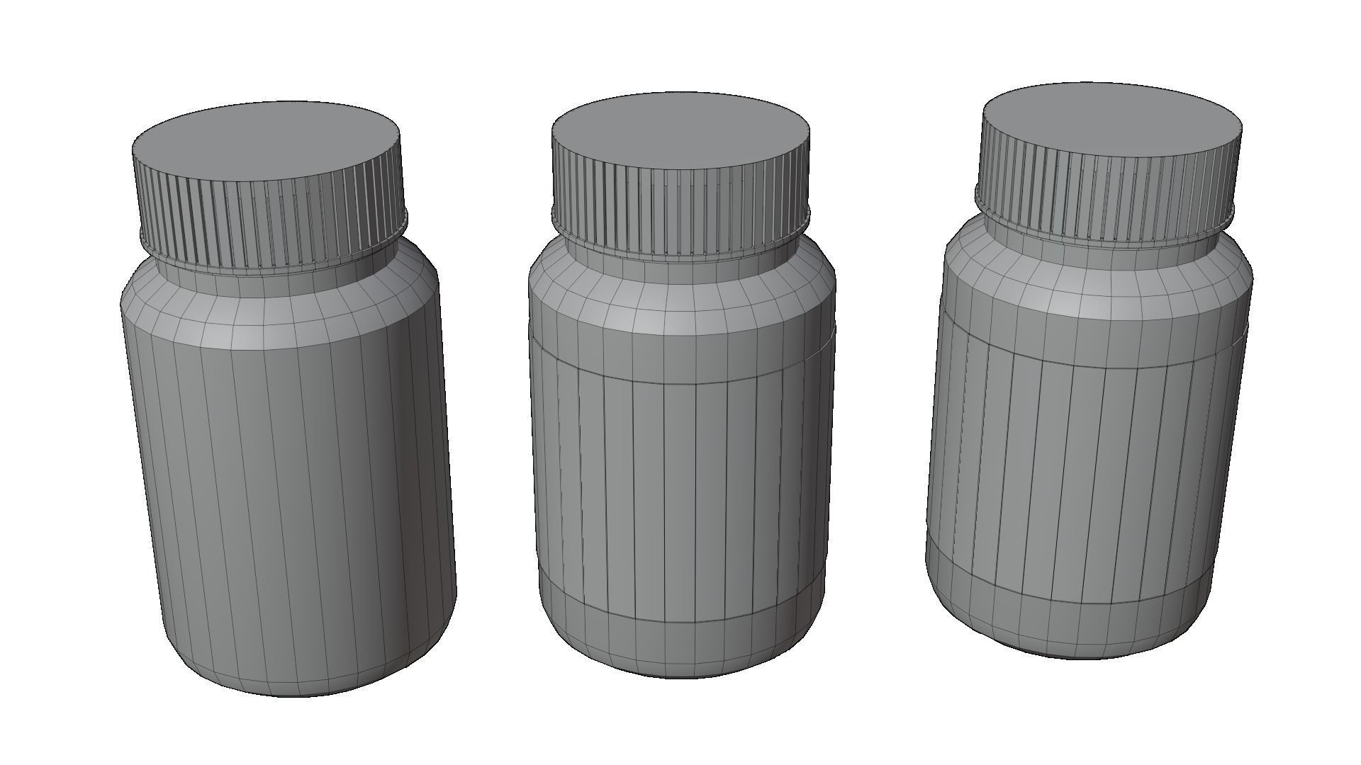 Pill Bottles 3D model | CGTrader