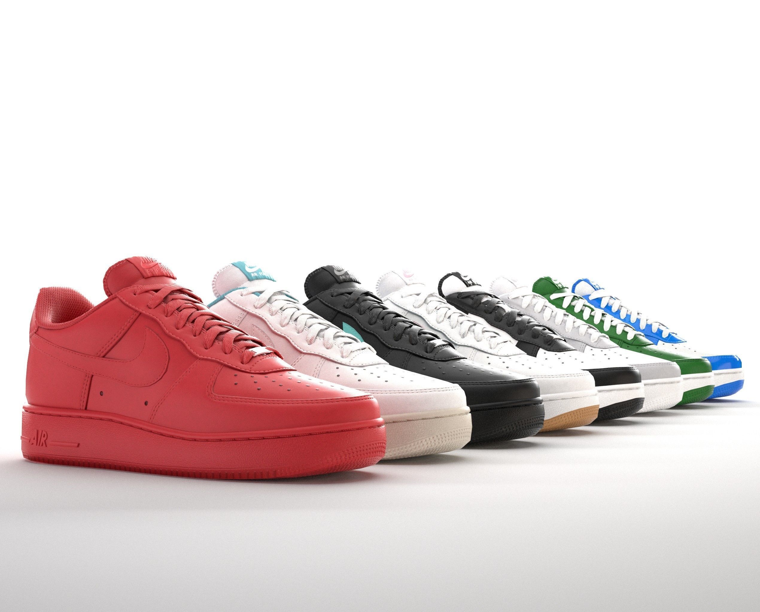 3D model Air Force 1 Variety Pack VR / AR / low-poly | CGTrader