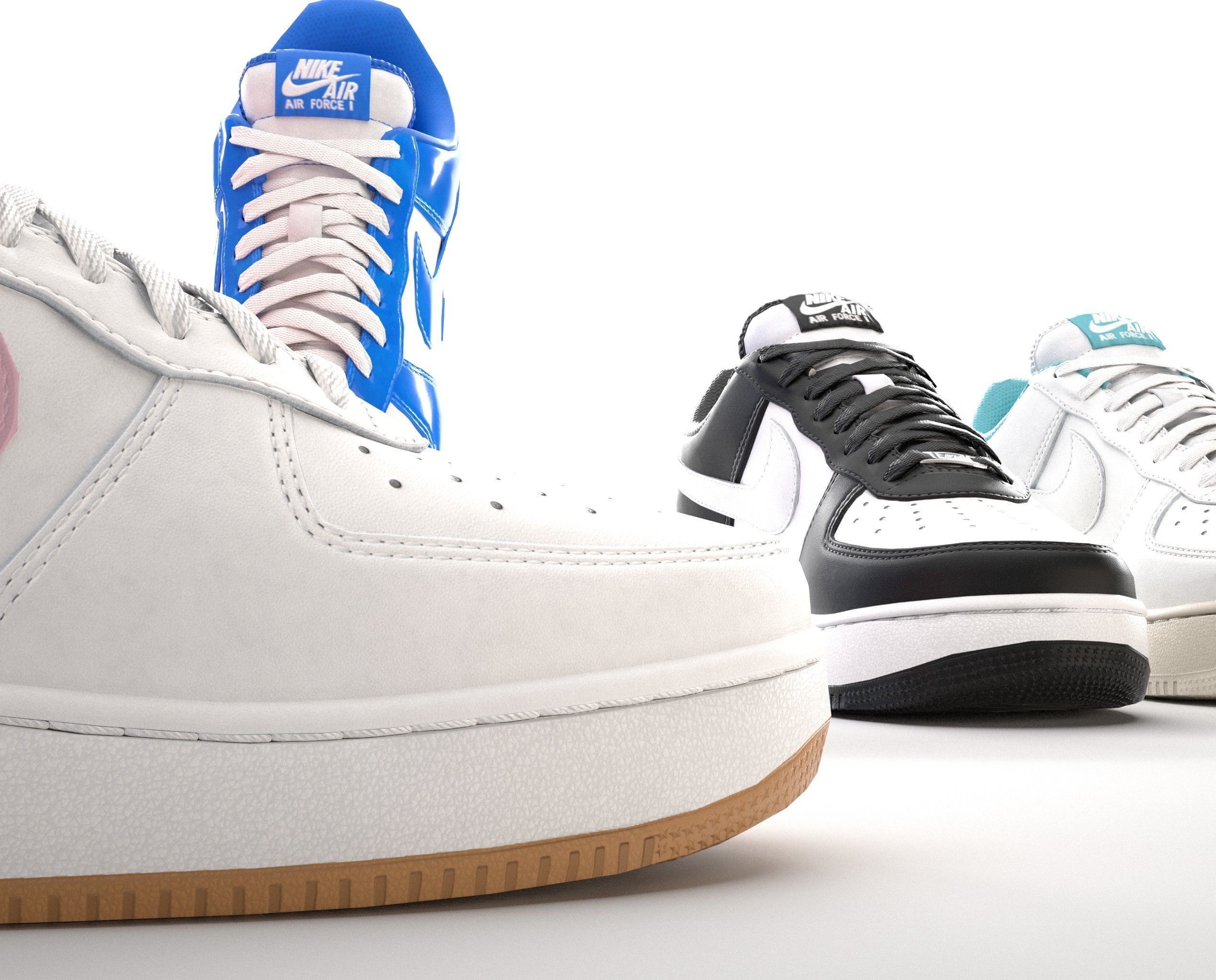 3D model Air Force 1 Variety Pack VR / AR / low-poly | CGTrader