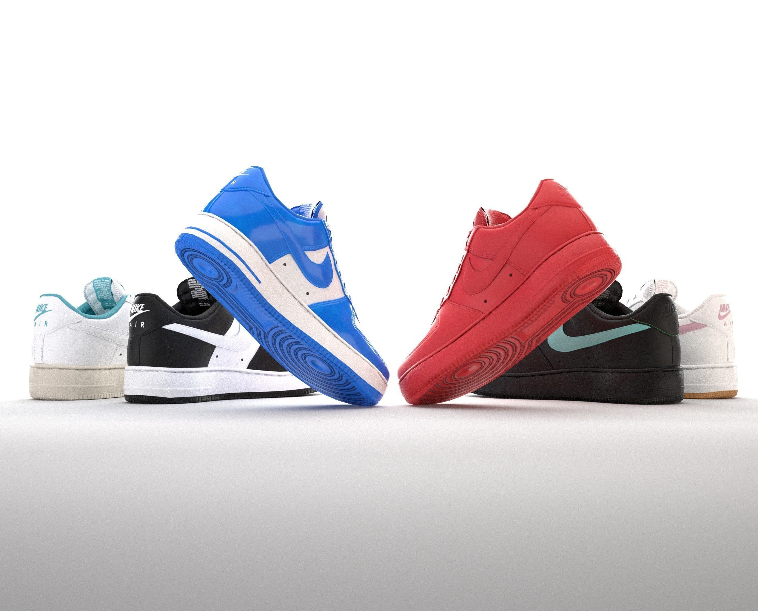 3D model Air Force 1 Variety Pack VR / AR / low-poly | CGTrader