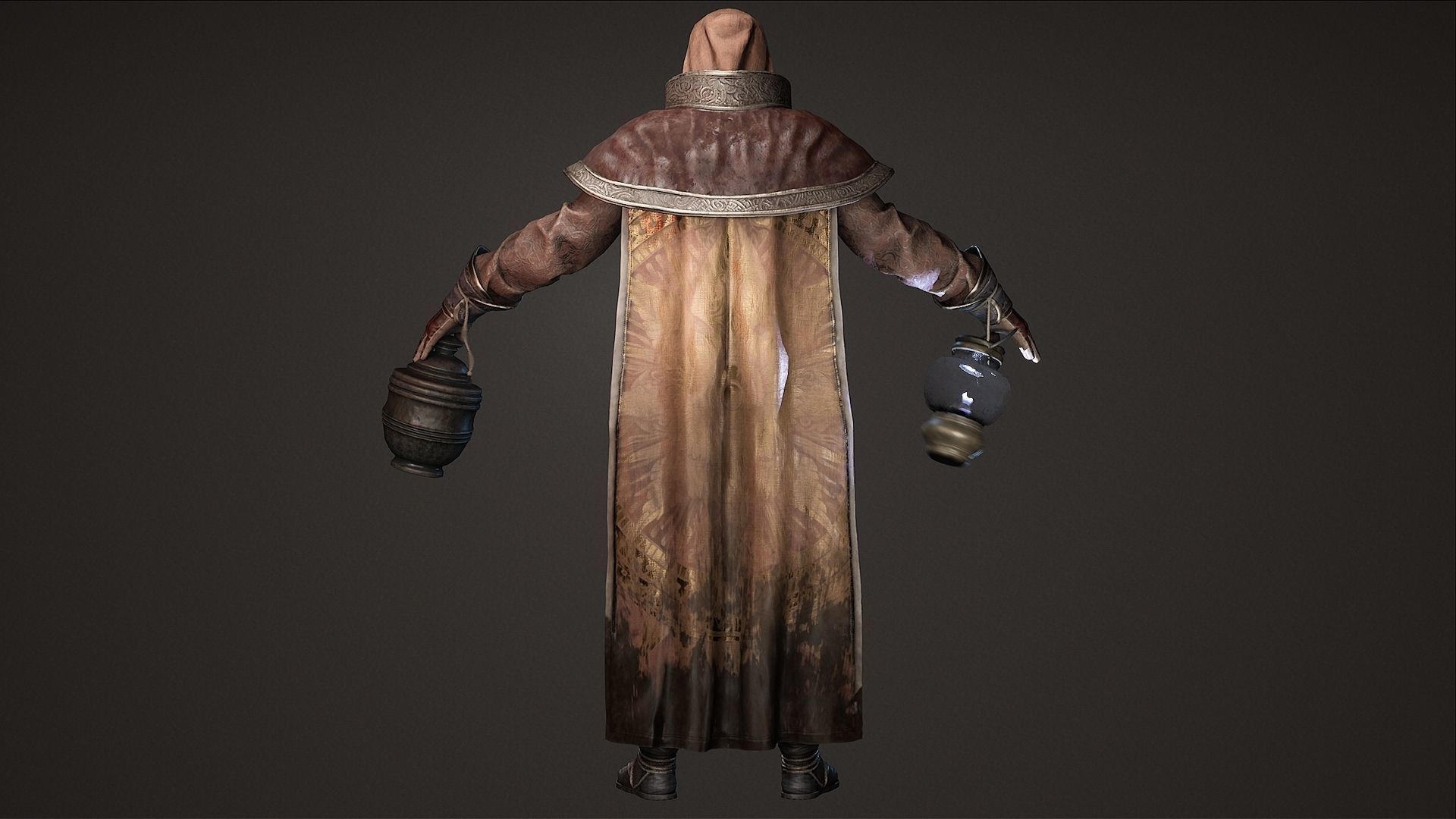 3D model Undead Alchemist VR / AR / low-poly | CGTrader