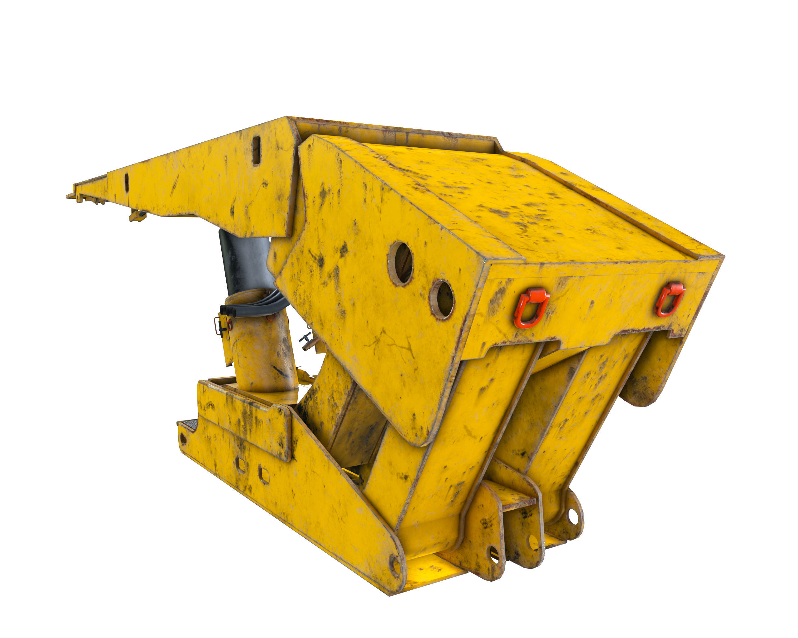 3D model Longwall Mining Roof Support VR / AR / low-poly | CGTrader
