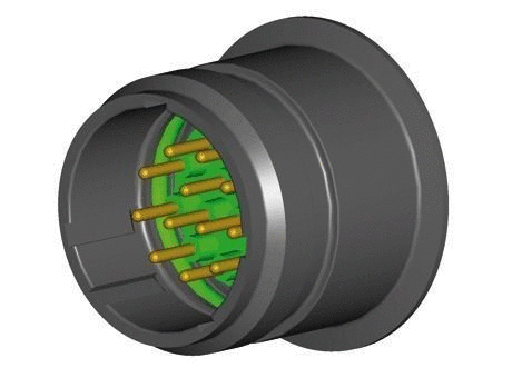 ESC10 - Solder Mount - Hermetic Receptacle free 3D model | CGTrader