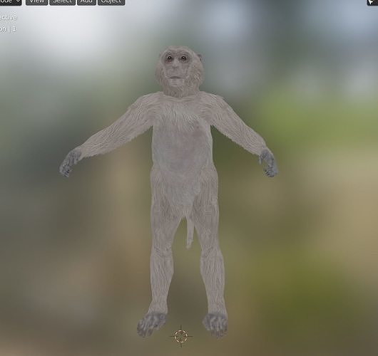 3D model monkey VR / AR / low-poly | CGTrader