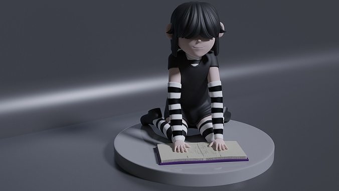 Lucy Loud - The Loud House 3D model 3D printable | CGTrader