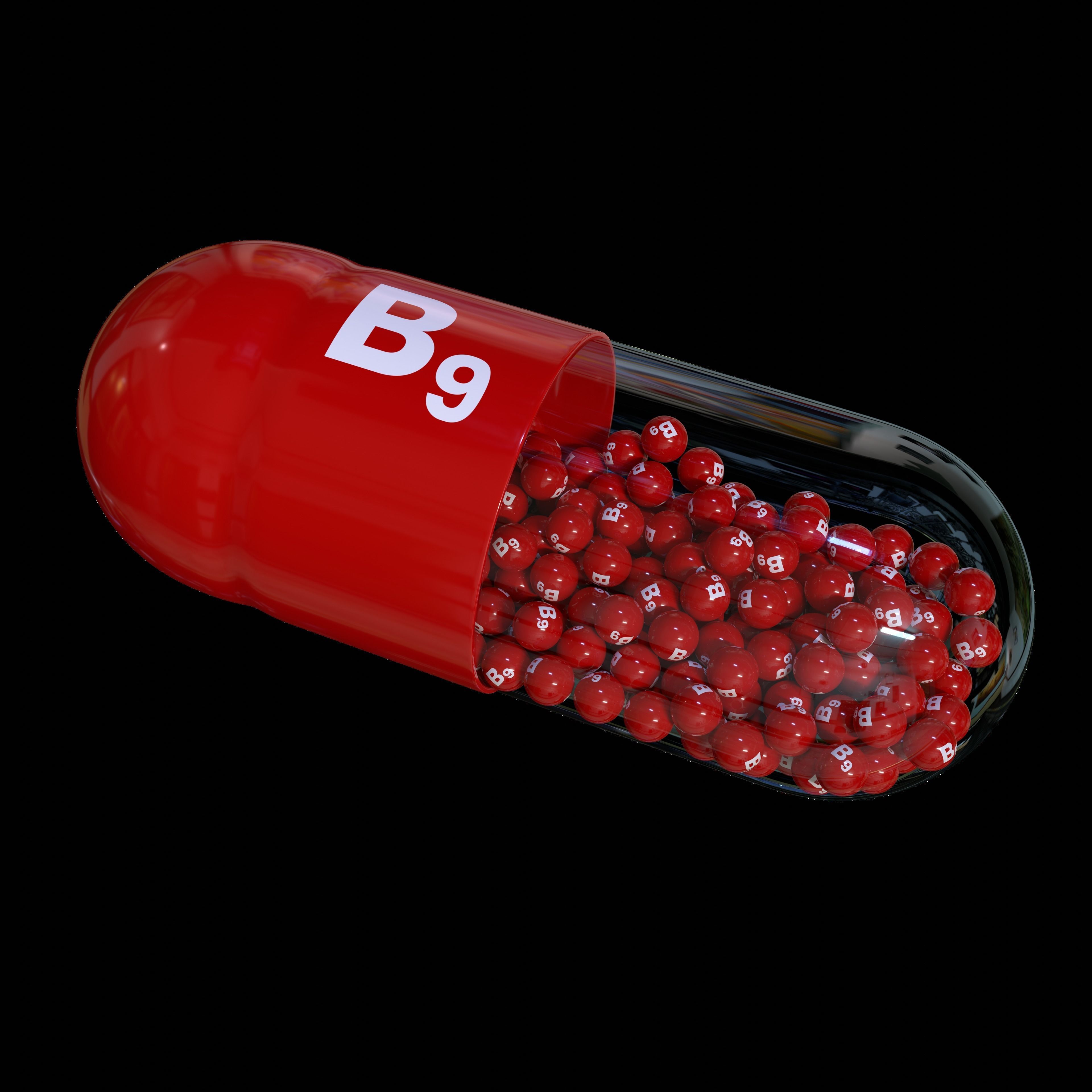 VITAMIN A-B-C-D-E Medical Capsule 3D model | CGTrader